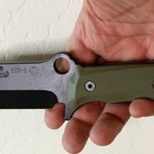 Medford EOD Knife OD Green - Etsy
