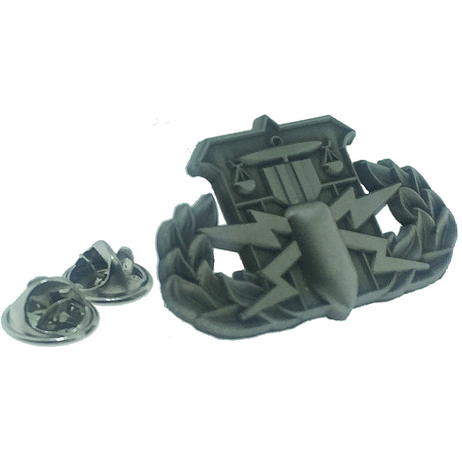 HDT Senior Pin Antique Silver - Etsy