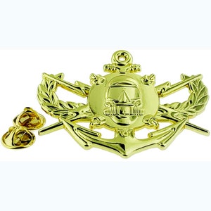 Hazardous Devices Technician Diver Pin With Anchor (gold) - Etsy