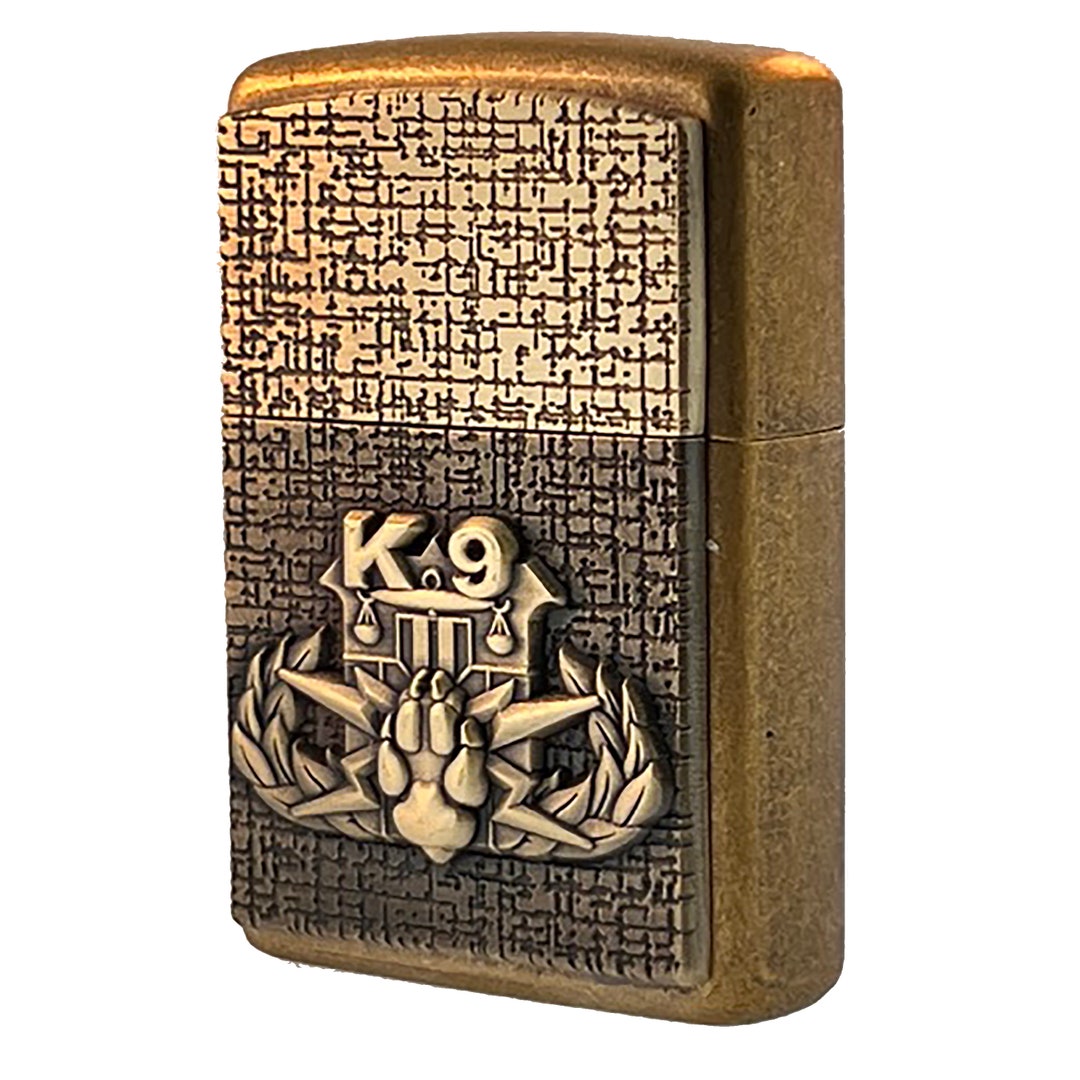 K9 Dog Hadler Vintage Custom Lighter - Etsy