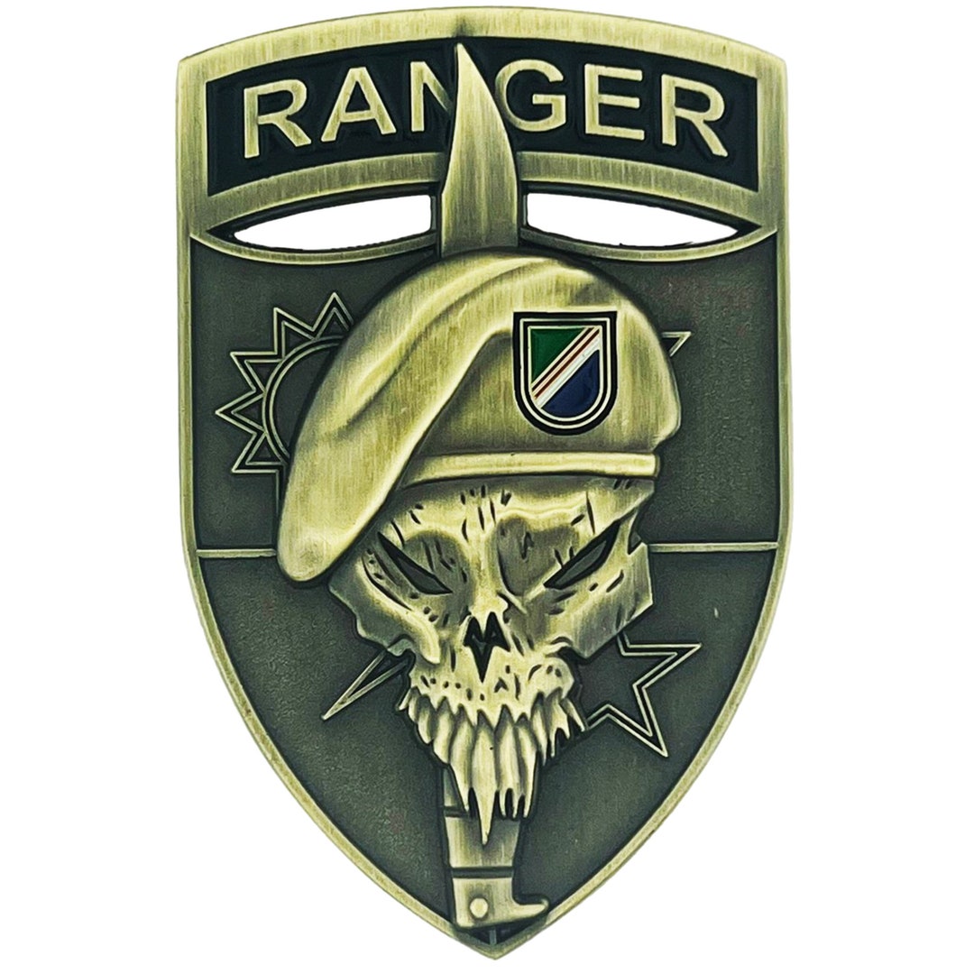 75th Ranger Antique Gold - Etsy