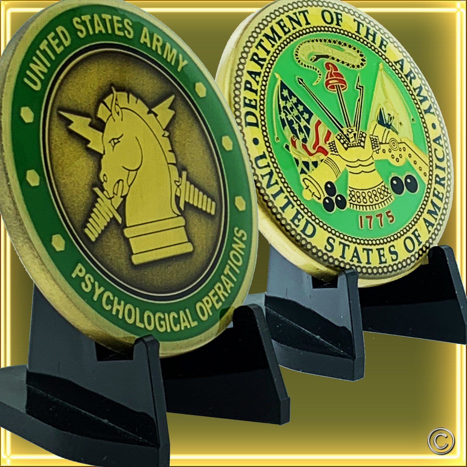 Army Psychological Operations Coin | Etsy