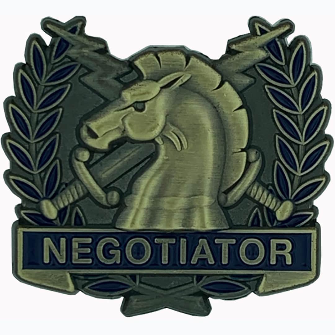 Negotiator Pin Antique Gold - Etsy