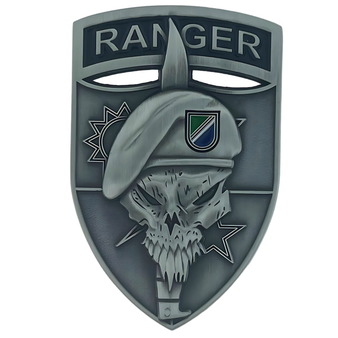 Ranger Antique Silver Can Emblem - Etsy