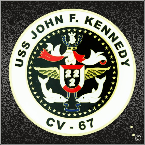 USS John F Kennedy CV-67 - Etsy