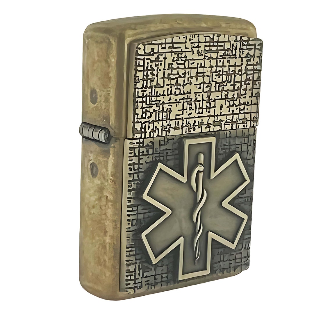 Star of Life Vintage Custom Lighter - Etsy