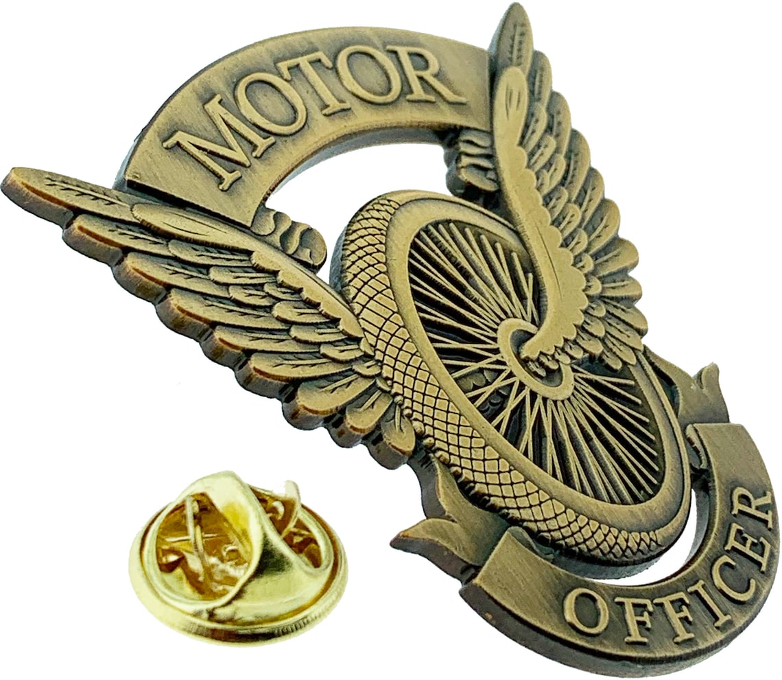 Motor Officer Uniform Pin | Etsy