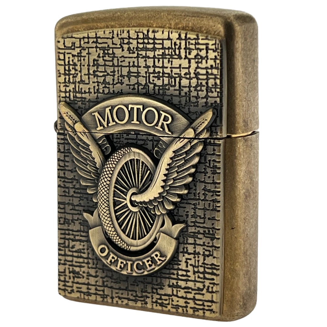 Motor Officer Vintage Custom Lighter - Etsy