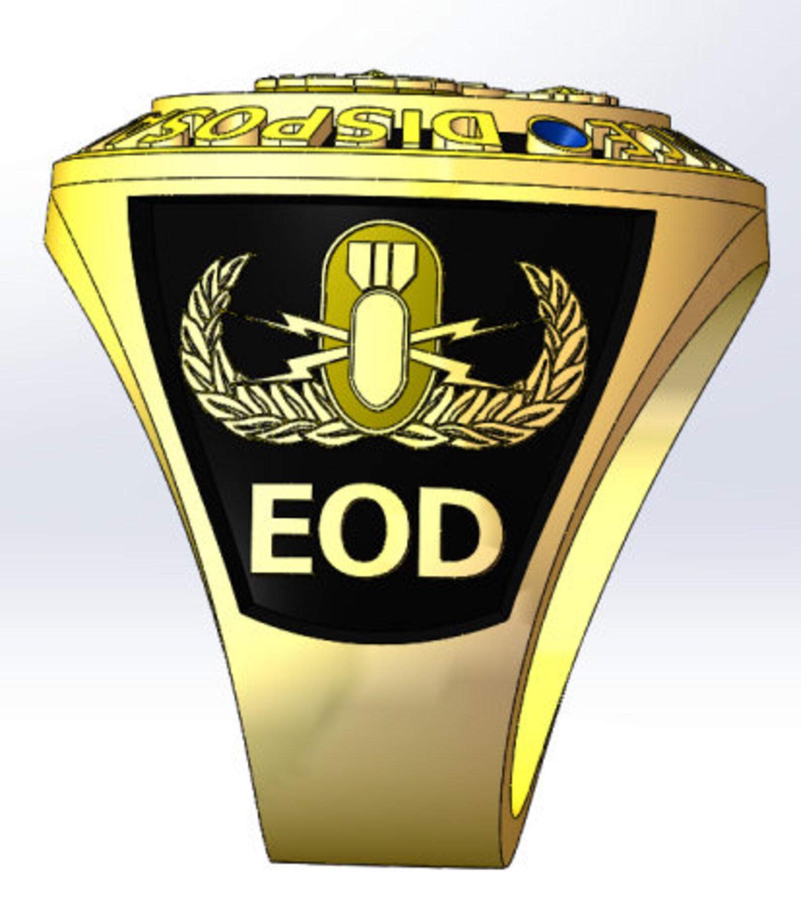 EOD 18K Gold Plated Ring - Etsy