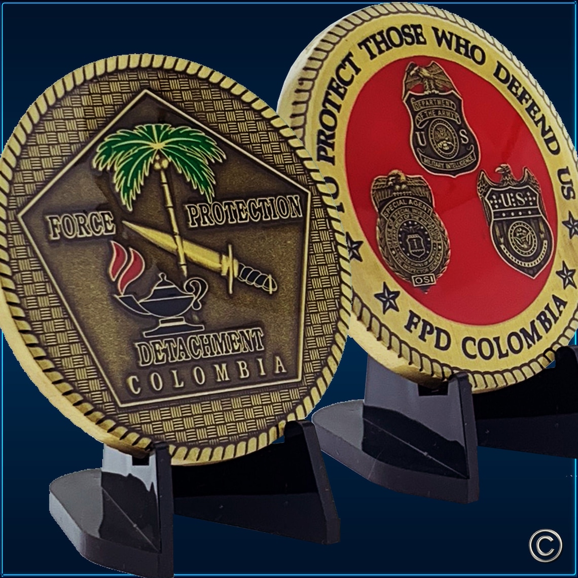 Force Protection Detachment Challenge Coin - Etsy