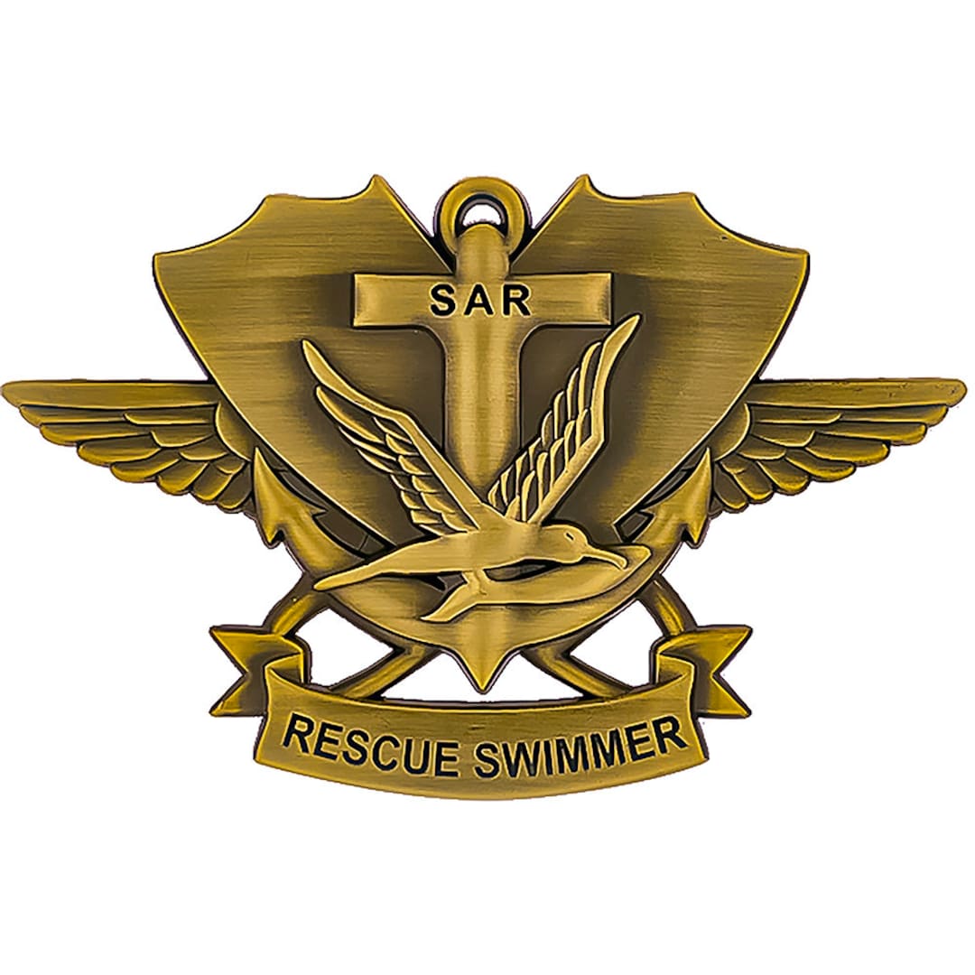 SAR Car Emblem Antique Gold - Etsy