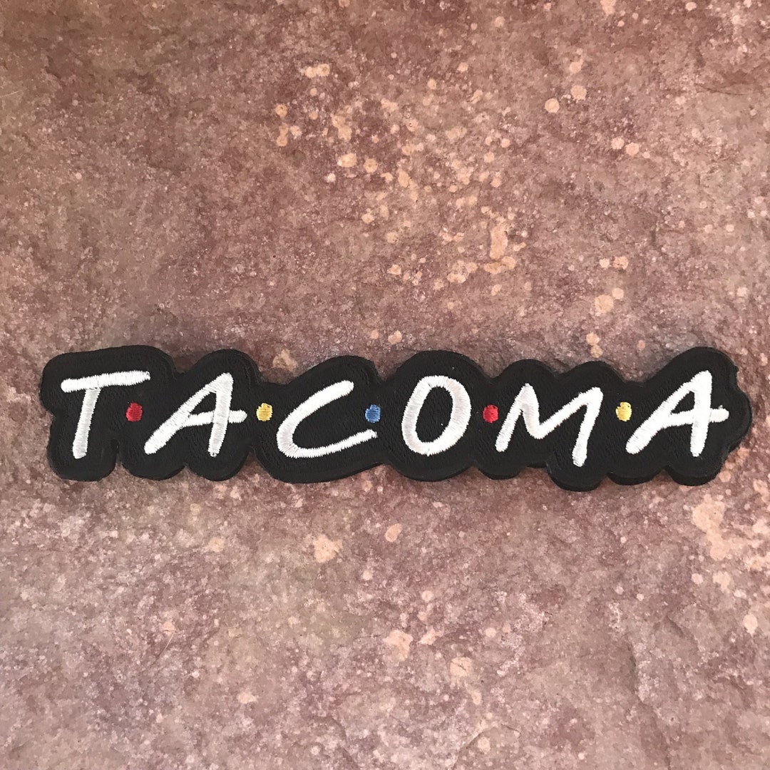 Toyota Tacoma Morale Patch Friends Style Embroidered - Etsy