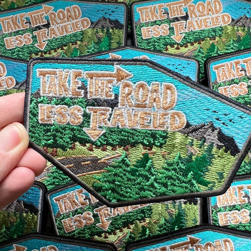 Road Less Traveled - Etsy