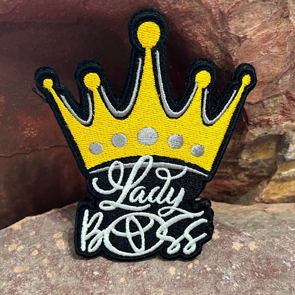 Lady Boss Toyota Patch ~ Embroidered Morale Headliner Accessory for ...