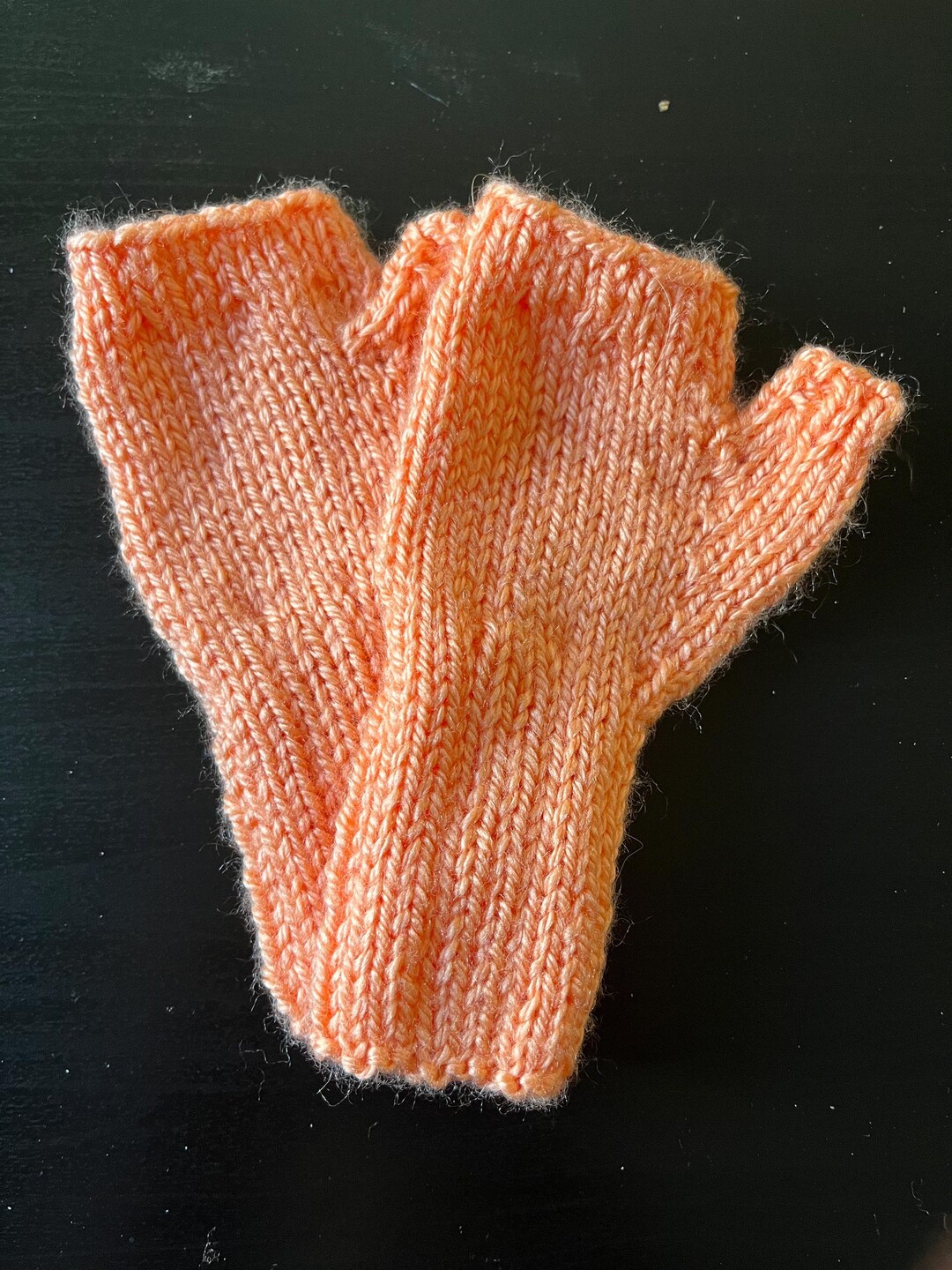 Children's Smooth Fingerless Mitts - Etsy