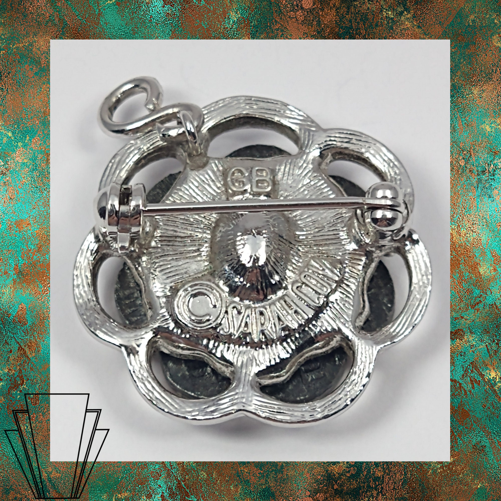 Vintage Sarah Coventry GB Daisy Flower Brooch and Pendant in - Etsy