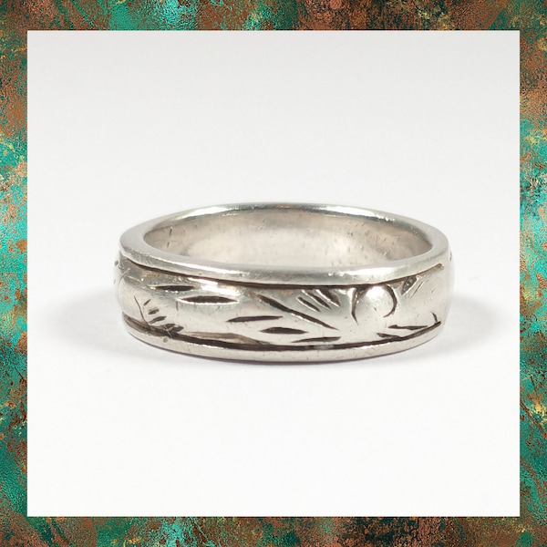 Etched Silver - Etsy