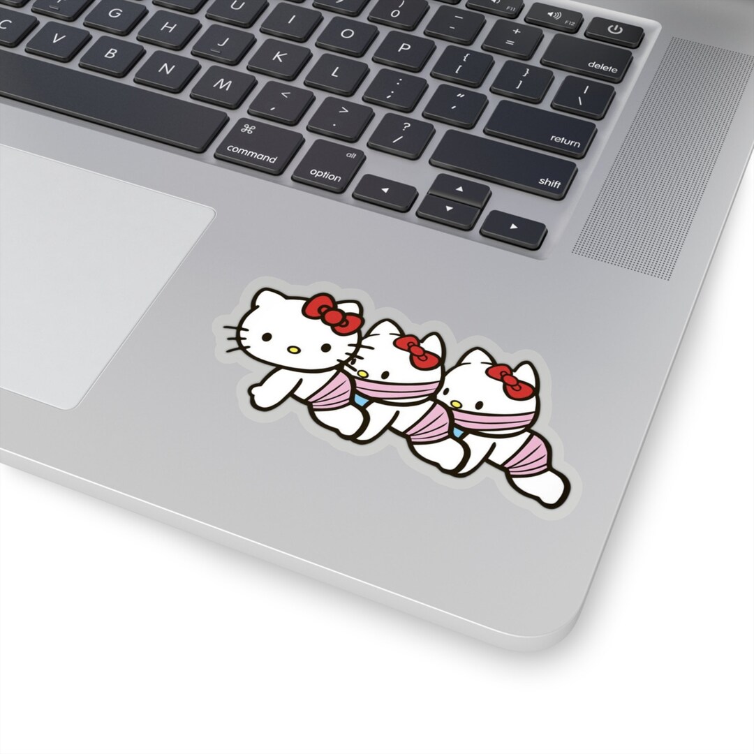 Hello Kitty Human Centipede Sticker - Etsy