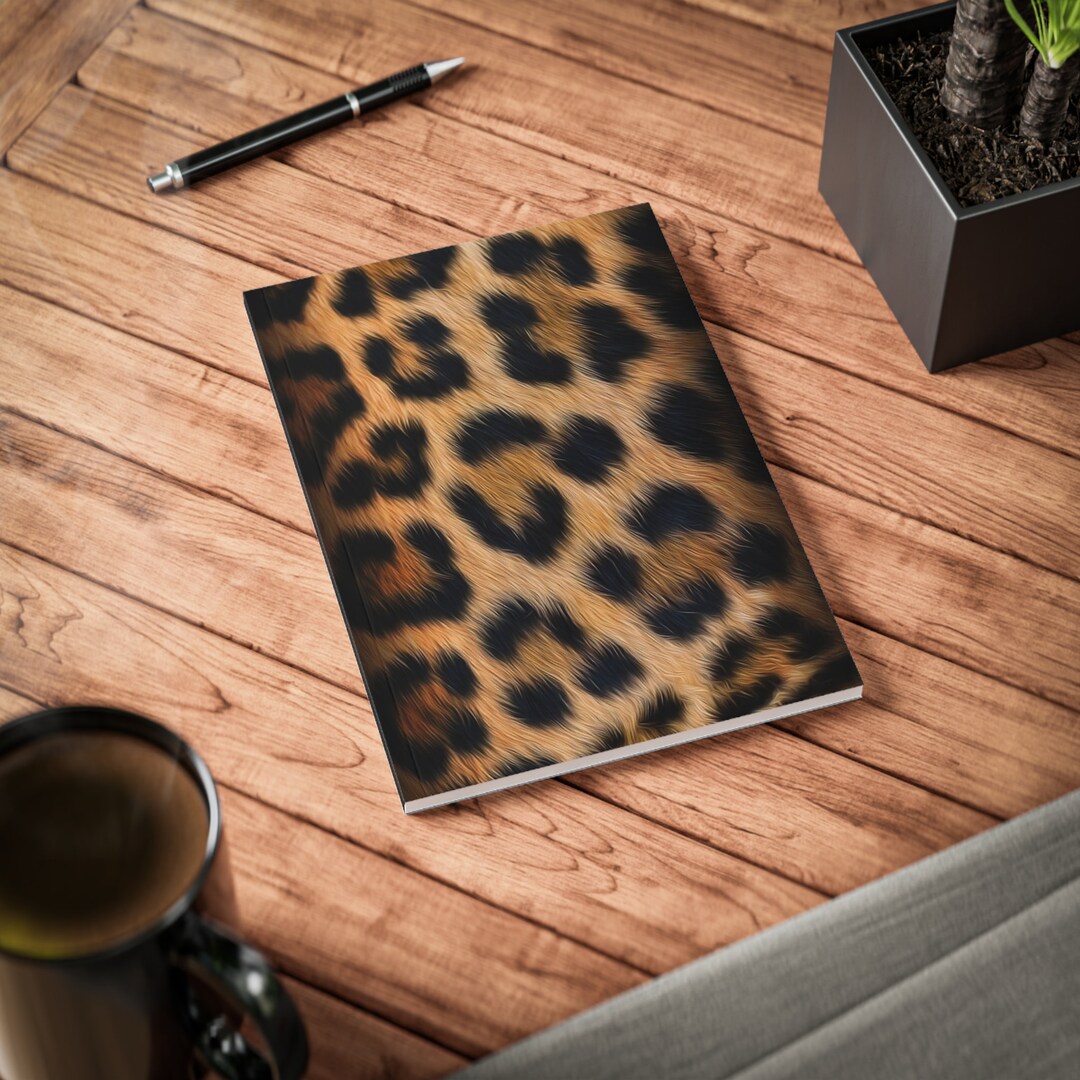 Leopard Print Notebook - Etsy