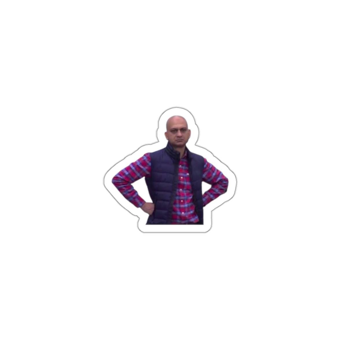 Disappointed Man Meme Kiss-cut Sticker - Etsy