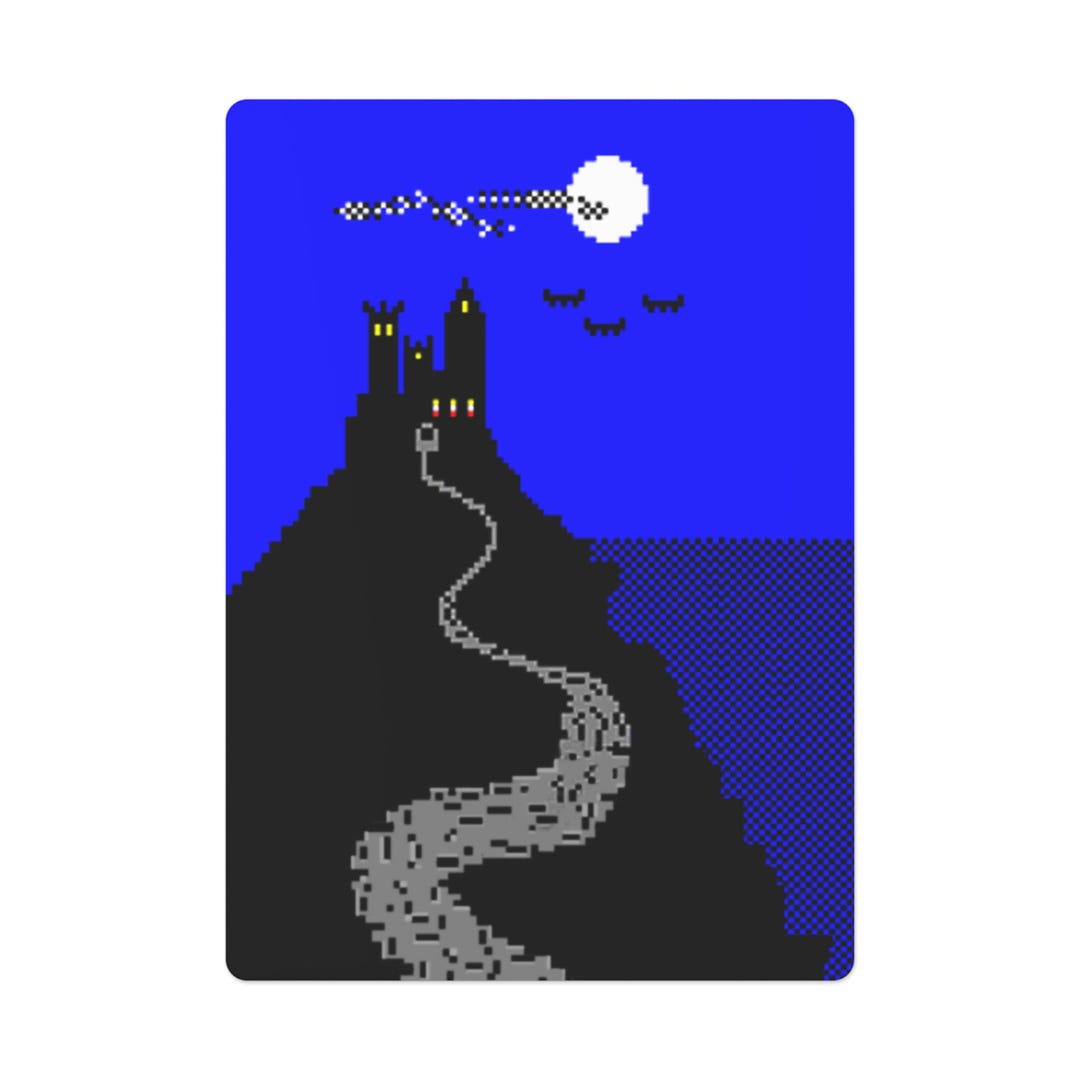 Retro 90's Nostalgic Microsoft Solitaire Haunted House Playing Cards - Etsy