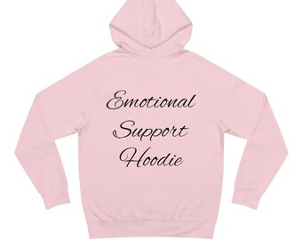 Emotional Support Hoodie Mental Health Awareness Sweatshirt Embroidered ...