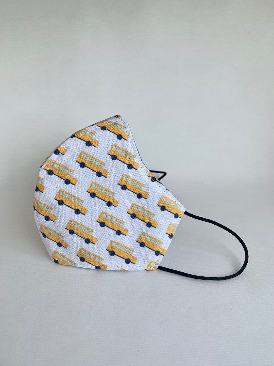 White School Bus Masks Bus Driver Masks Elementary School Yellow Bus ...