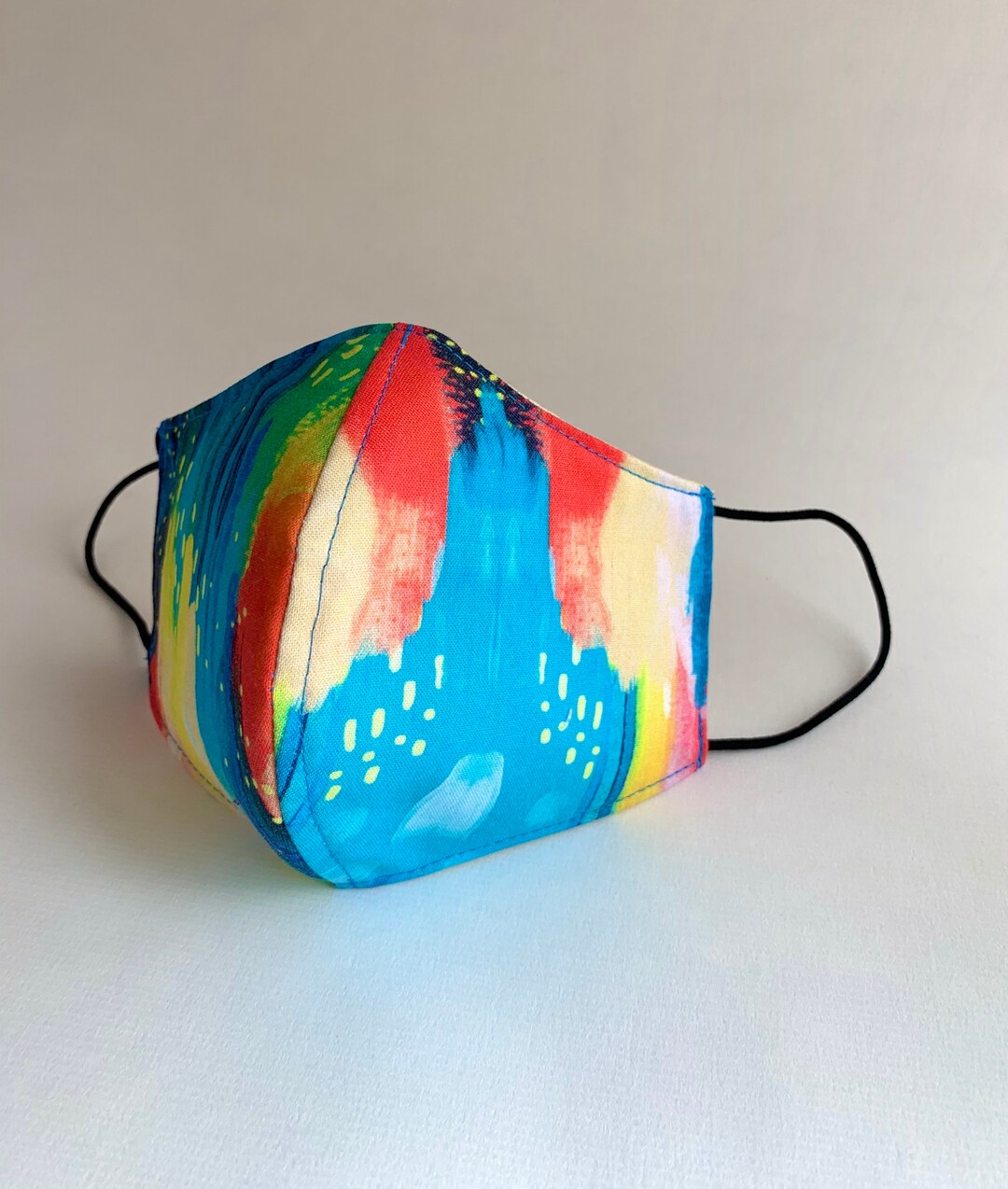 Abstract Art 3D MASKS THAT FIT - 3 Layers - S, M, L - Washable ...