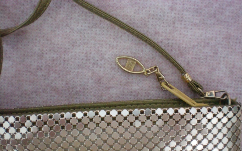 Large Gold Metal Mesh Shoulder Bag / Purse - 3841 - Etsy