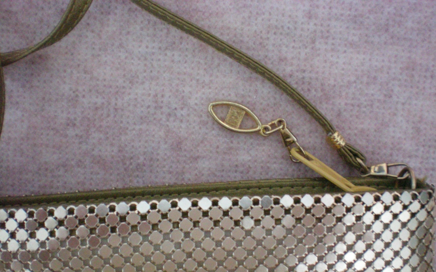 Large Gold Metal Mesh Shoulder Bag / Purse - 3841 - Etsy