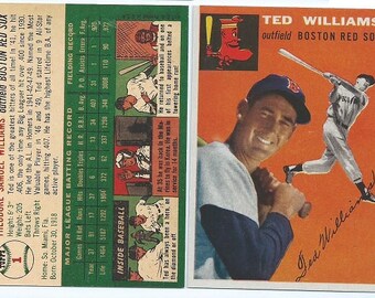 Ted williams | Etsy