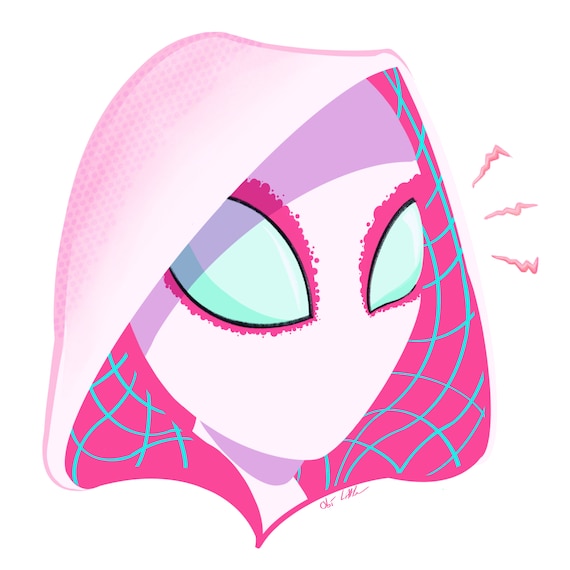 Spider Gwen Sticker Etsy
