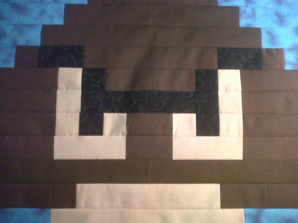 Goomba Block Pattern Wall Hanging - Etsy Ireland