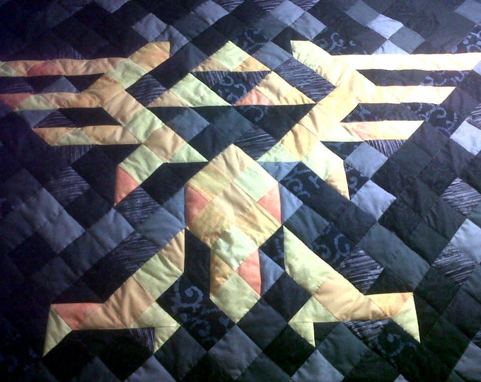 Zelda Throw Quilt Pattern - Etsy