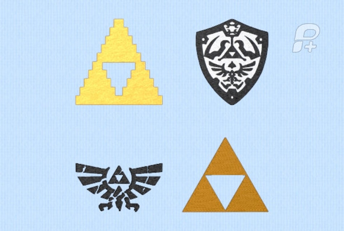 Legend of Zelda Emrboidery Design Set 4" by 4" Designs - Etsy