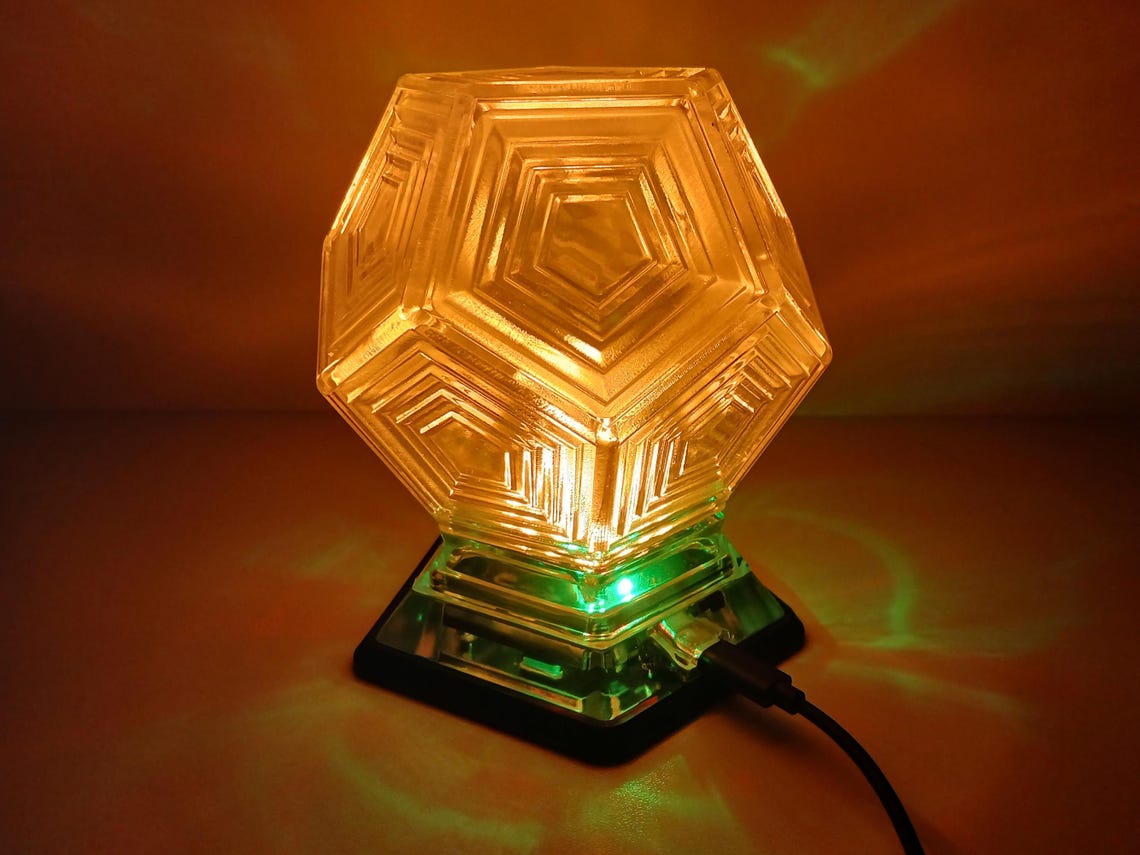 Dodecahedron Lamp - Etsy