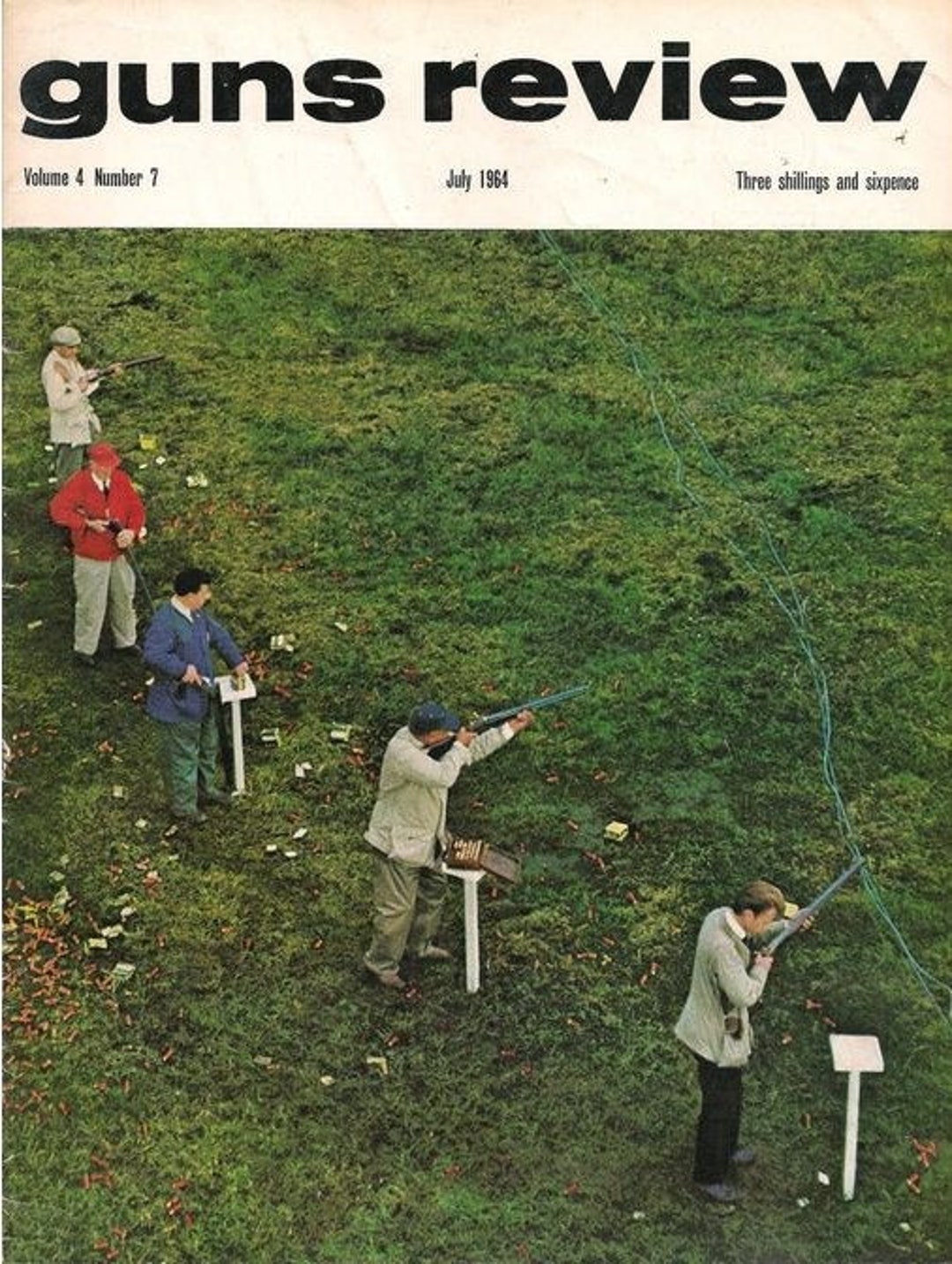 GUNS REVIEW July 1964 Walker Colt, Musketry, Target Shooting, Deer ...