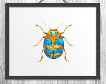 Bug art print | Etsy