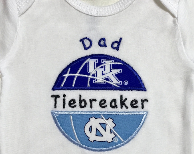 House Divided Baby Embroidered Basketball Bodysuit, Shirt, Burp Cloth ...