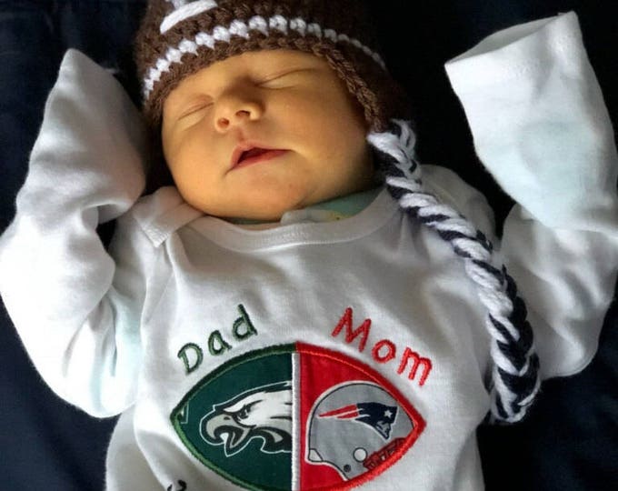 House Divided Baby Embroidered Football Bodysuit, Shirt - Fully ...