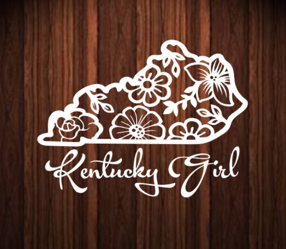 Kentucky Girl Decal Kentucky State Decal | Etsy