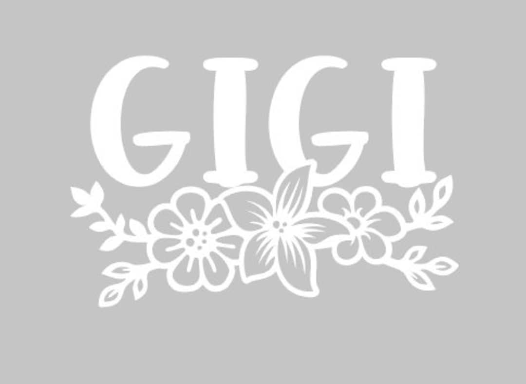 Gigi Decal, Gigi Gift, Happiness is Being a Gigi, Car Decal, Laptop ...
