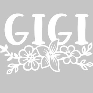 Gigi Decal, Gigi Gift, Happiness is Being a Gigi, Car Decal, Laptop ...