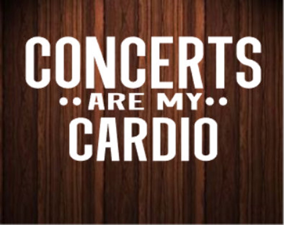 Music Decal Concert Decal - Etsy