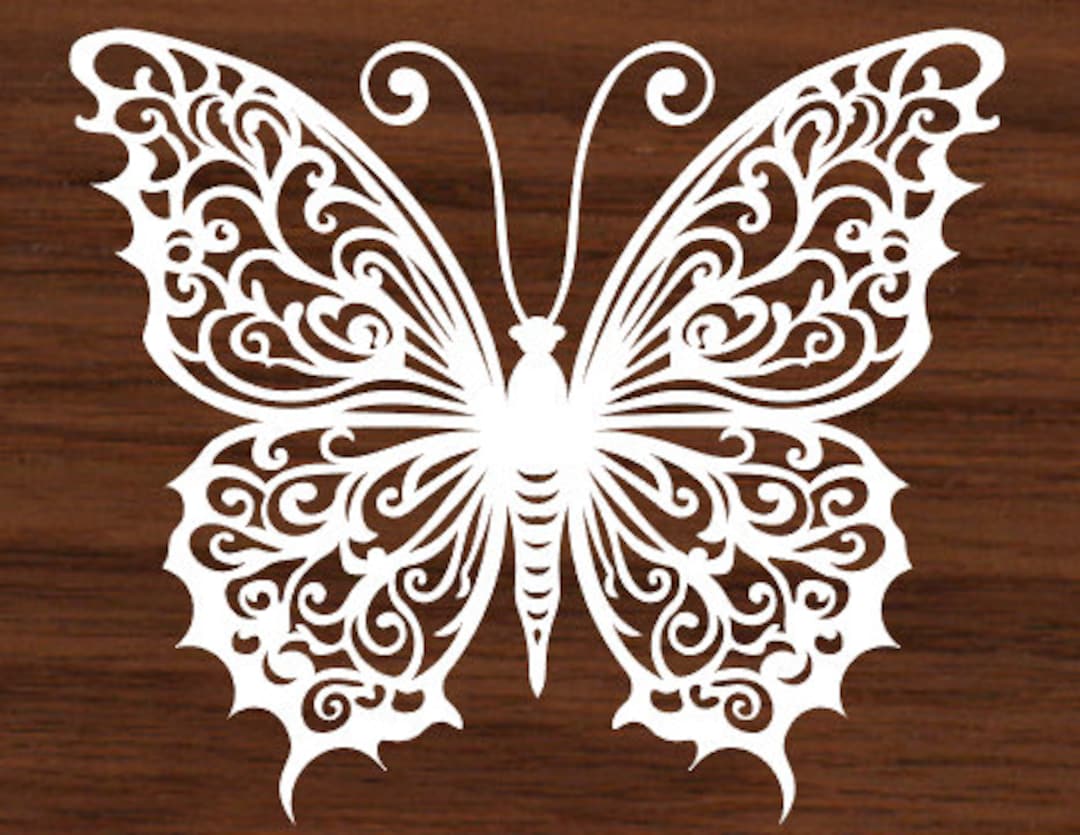 Butterfly Car Decal, Large Vinyl Decal, Laptop Decal, Vinyl Decal ...