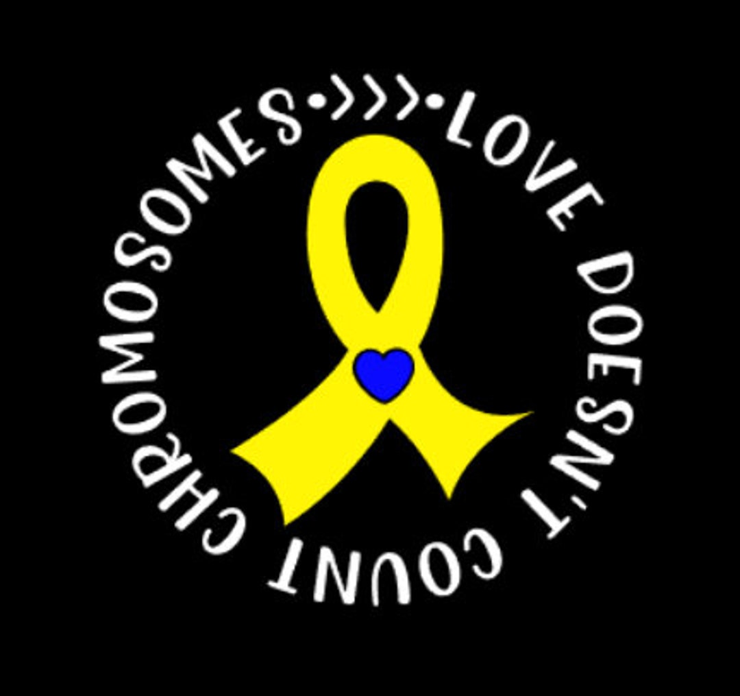 Down Syndrome Awareness, T21, Trisomy 21 Car Decal - Etsy