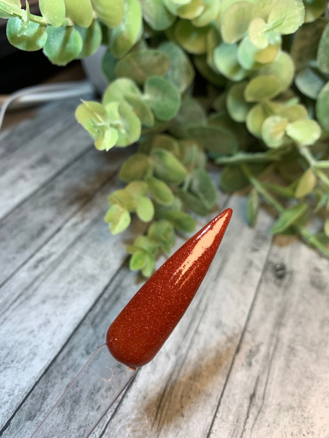 Tuscan Red - Dip Powder 318,nail Dip Powder, Acrylic Dip Powder ...