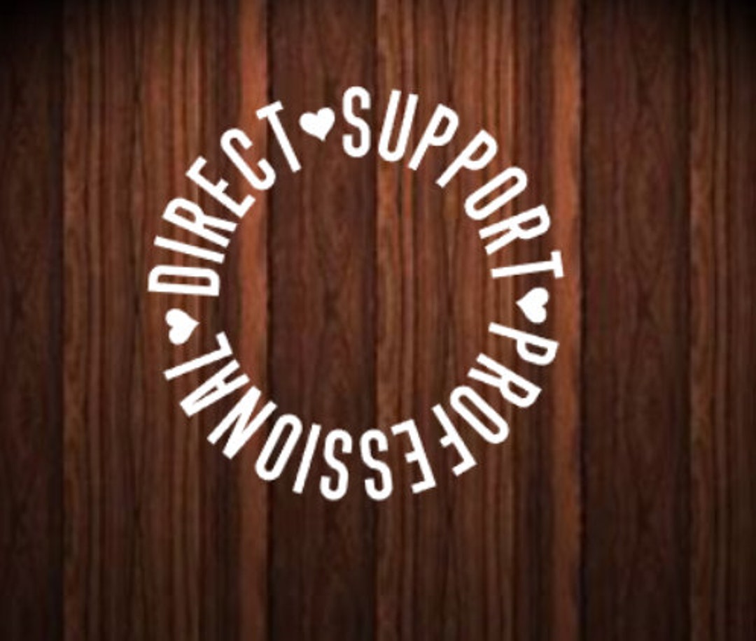 Direct Support Professional Car Decal, DSP Decal, DSP Gift - Etsy