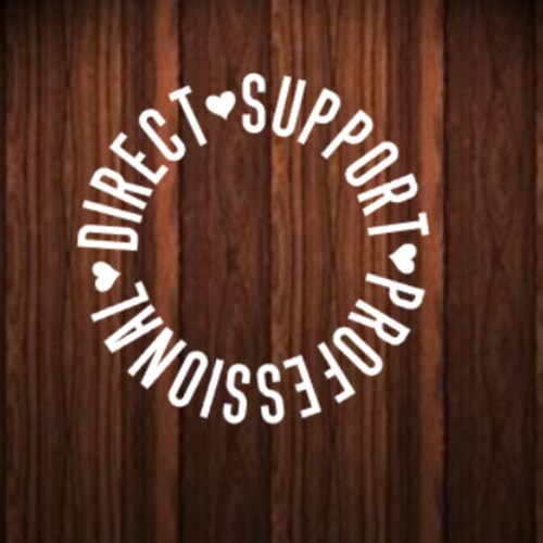 Direct Support Professional Car Decal DSP Decal DSP Gift - Etsy
