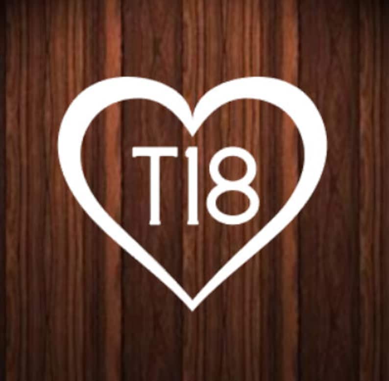 Trisomy 18 Decal, Trisomy 18 Awareness, T18, Edwards Syndrome - Etsy